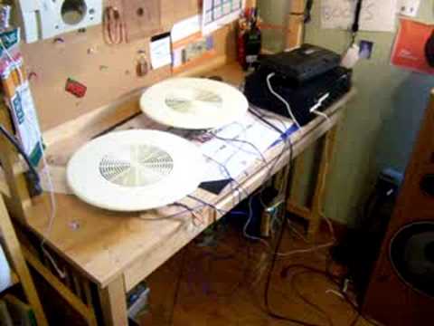 bogen intercom celing speakers - YouTube