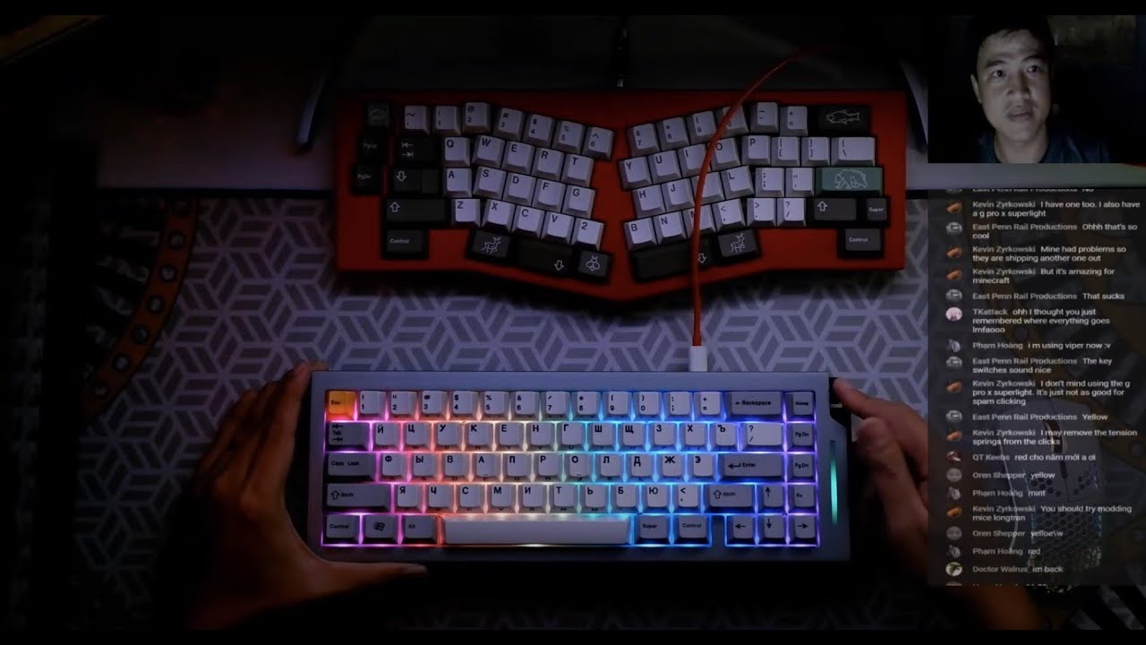 Build stream: Voice 65 keyboard - YouTube
