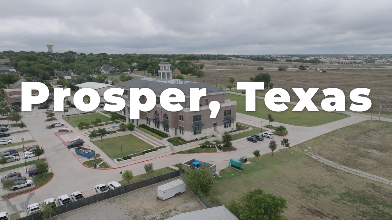 Prosper Town Hall in Small-Town Prosper, Texas - USE CLIP TODAY - YouTube