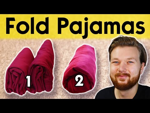 3 Clever Ways to Fold and Store Pajamas: Video + Photo Guide ...