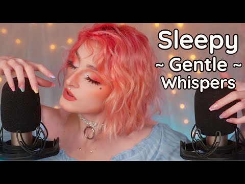 ASMR Soft Whispering ♡ Ear-to-Ear Gentle Scratching for Sleep