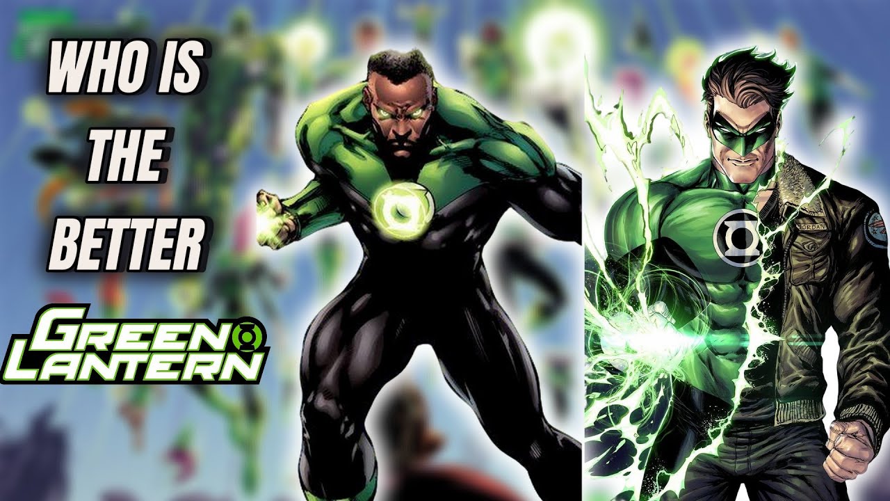 Hal Jordan vs. John Stewart: Who is the Better Green Lantern? - YouTube