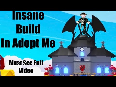 Adopt Me insane build. Build like a pro - YouTube