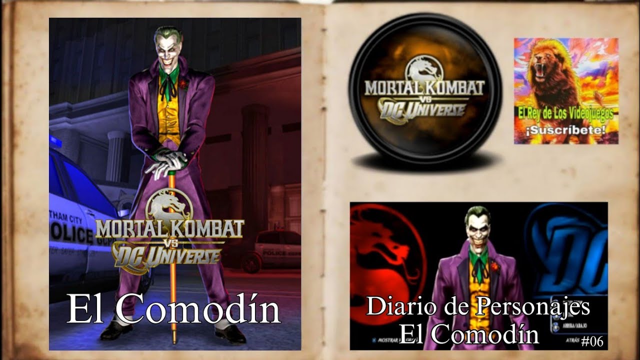 Diario de Personajes 📚 #06 Biografia + Epilogo El Comodin - Mortal ...