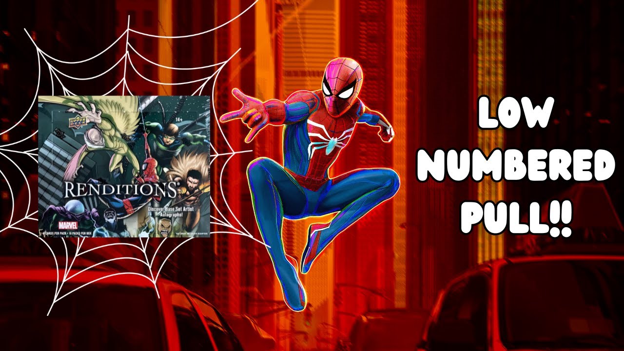 I Pulled My First Ever LOW NUMBERED Marvel Card - 2024 Upper Deck ...