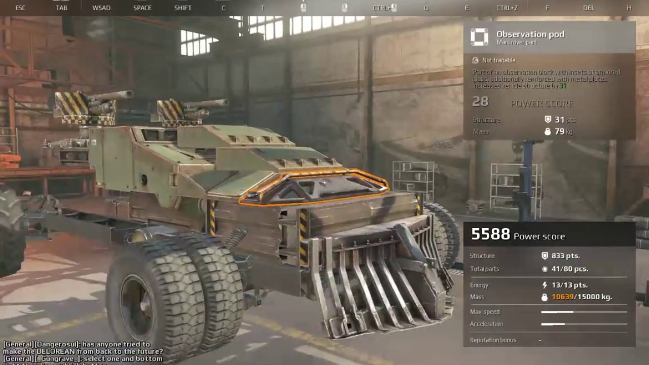 Crossout Building Tutorial Part 2 Live Scratch Build - YouTube