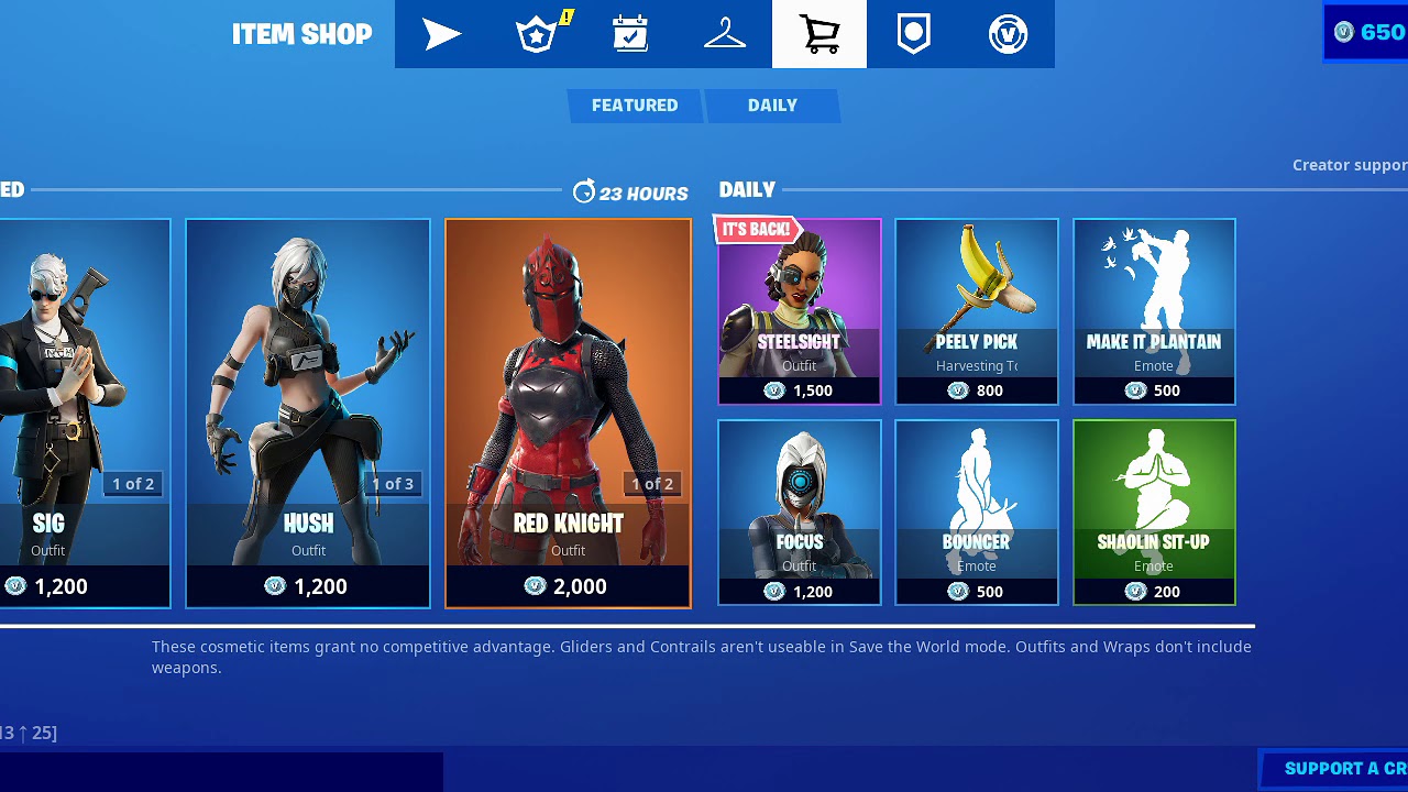 Fortnite Daily Item Shop, 6 June Saturday 2020 - YouTube