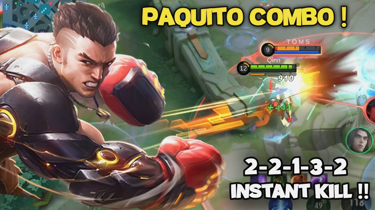 PAQUITO COMBO 2-2-1-3-2 AUTO MATI ! CARA MAIN PAQUITO TERBARU - BUILD ...