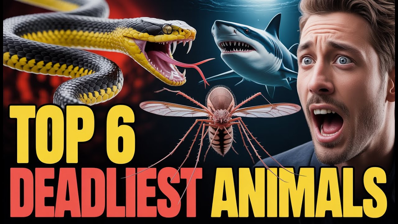 World’s Top 6 Deadliest Animals You Should Never Underestimate 😱 - YouTube