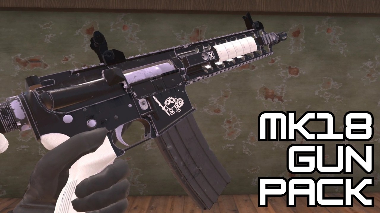 The NEW MK18 Gun Pack! | Bonelab Mods - YouTube