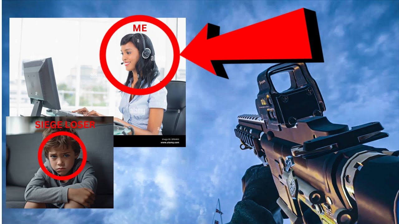 Text Chat Trolling in RAINBOW SIX SIEGE - YouTube