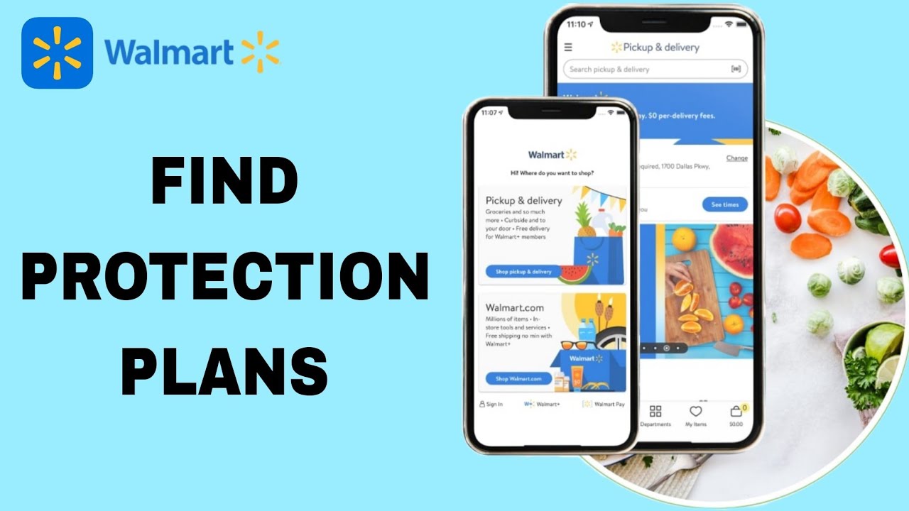 How To Find Protection Plans On Walmart App - YouTube