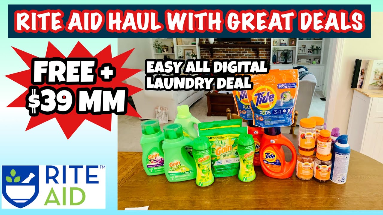 RITE AID HAUL/ Super awesome week! Learn Rite Aid Couponing - YouTube