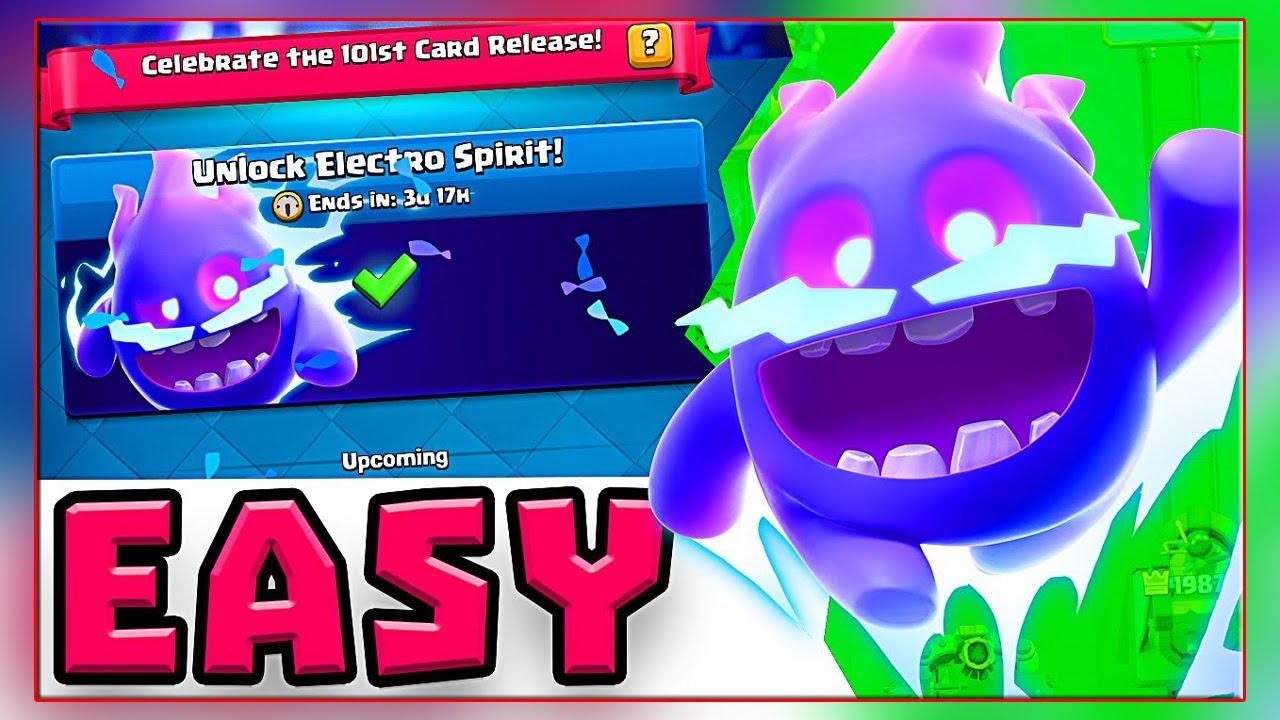 ELECTRO SPIRIT FIRST TRY! - Clash Royale Electro Spirit Challenge NEW ...