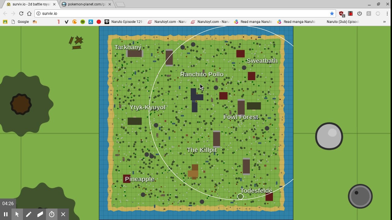 surviv.io see through walls and kill players easy hack - YouTube