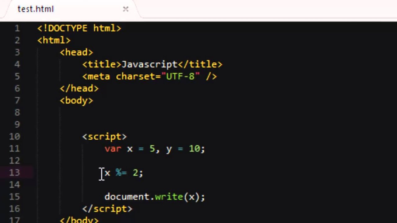Javascript 14 Shortcuts Opérations Arithmétiques Youtube