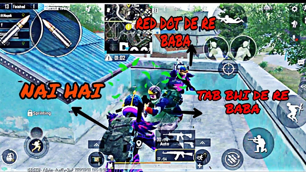 A RED DOT GUY MADE US MAD IN FINAL ZONE INTENSE GAMEPLAY 🔥 - YouTube