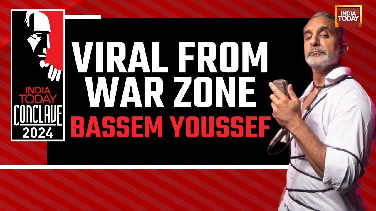 India Today Conclave 2024: Viral from Israel-Gaza War Stinging Comic Commentary By Egyptian ...
