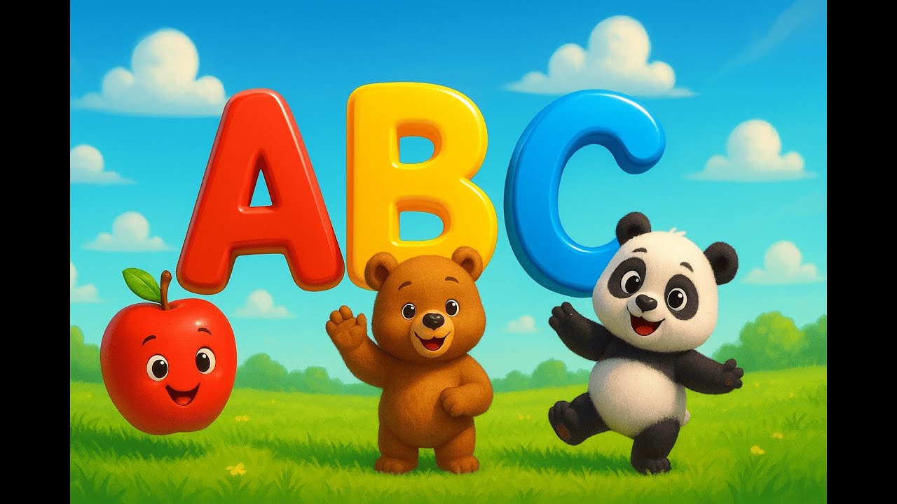 ABC Song! 🍎 Learn the Alphabet with Fun Animals & Catchy Music ...