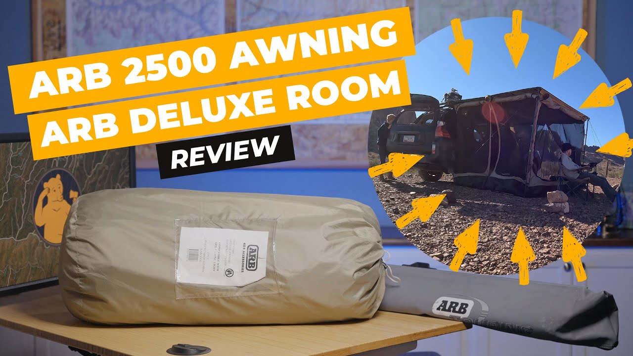 ARB 2500 Awning and ARB Deluxe Room review - YouTube