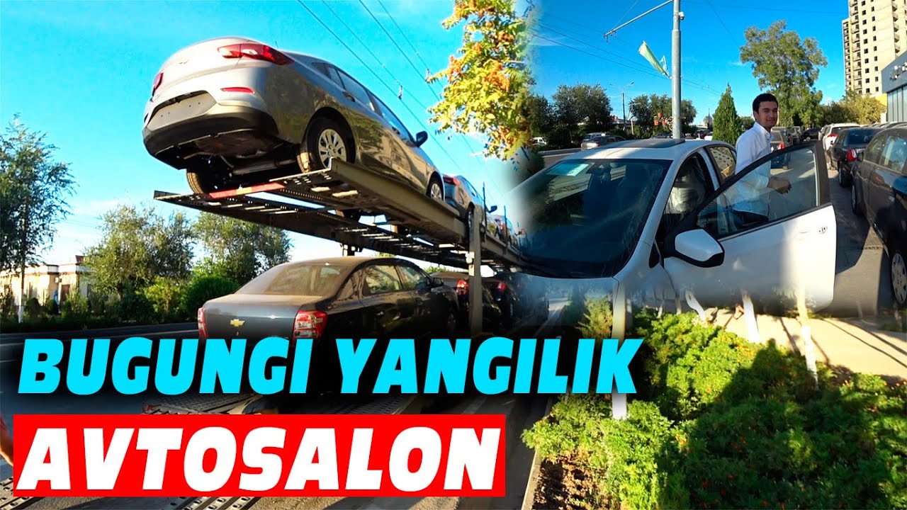 Avtosalonda yangilik, Xorazm Avtosavdo Avtosalon - YouTube