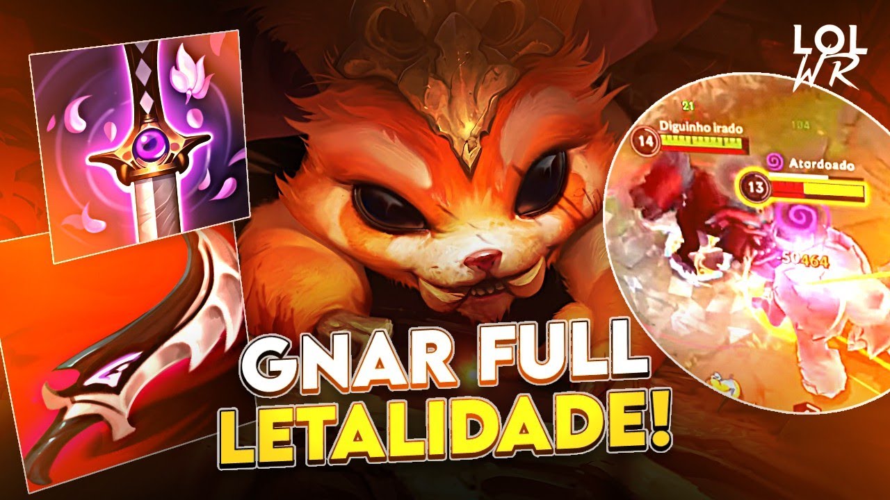 testei GNAR FULL LETALIDADE na JG e achei MUITO FORTE! | LoL Wild Rift ...