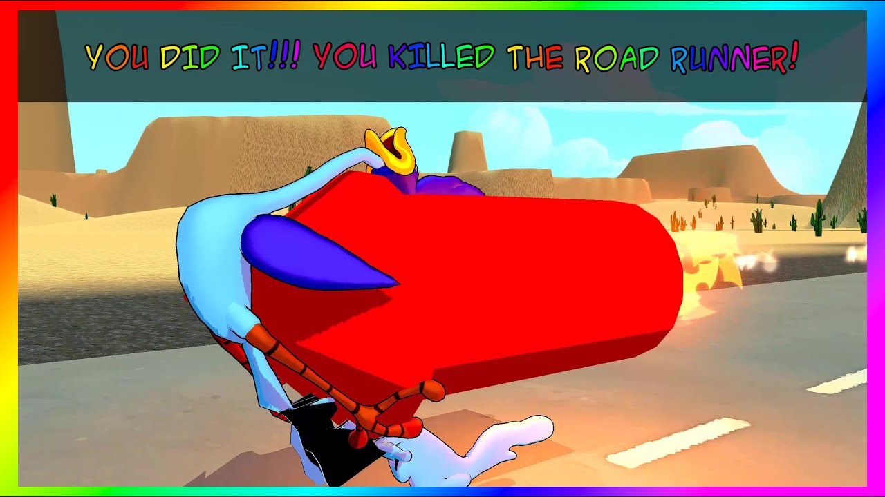 The Coyote KILLS The Road Runner - YouTube