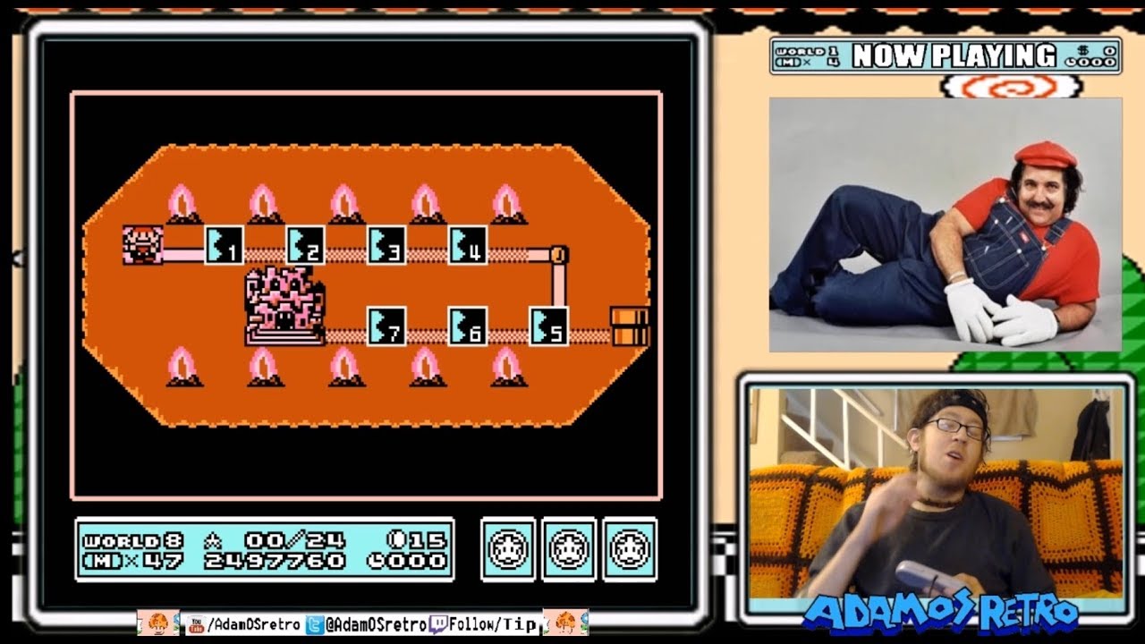 [ Super Mario Bros 3 MIX (NES) ] World 8 (100%) - YouTube