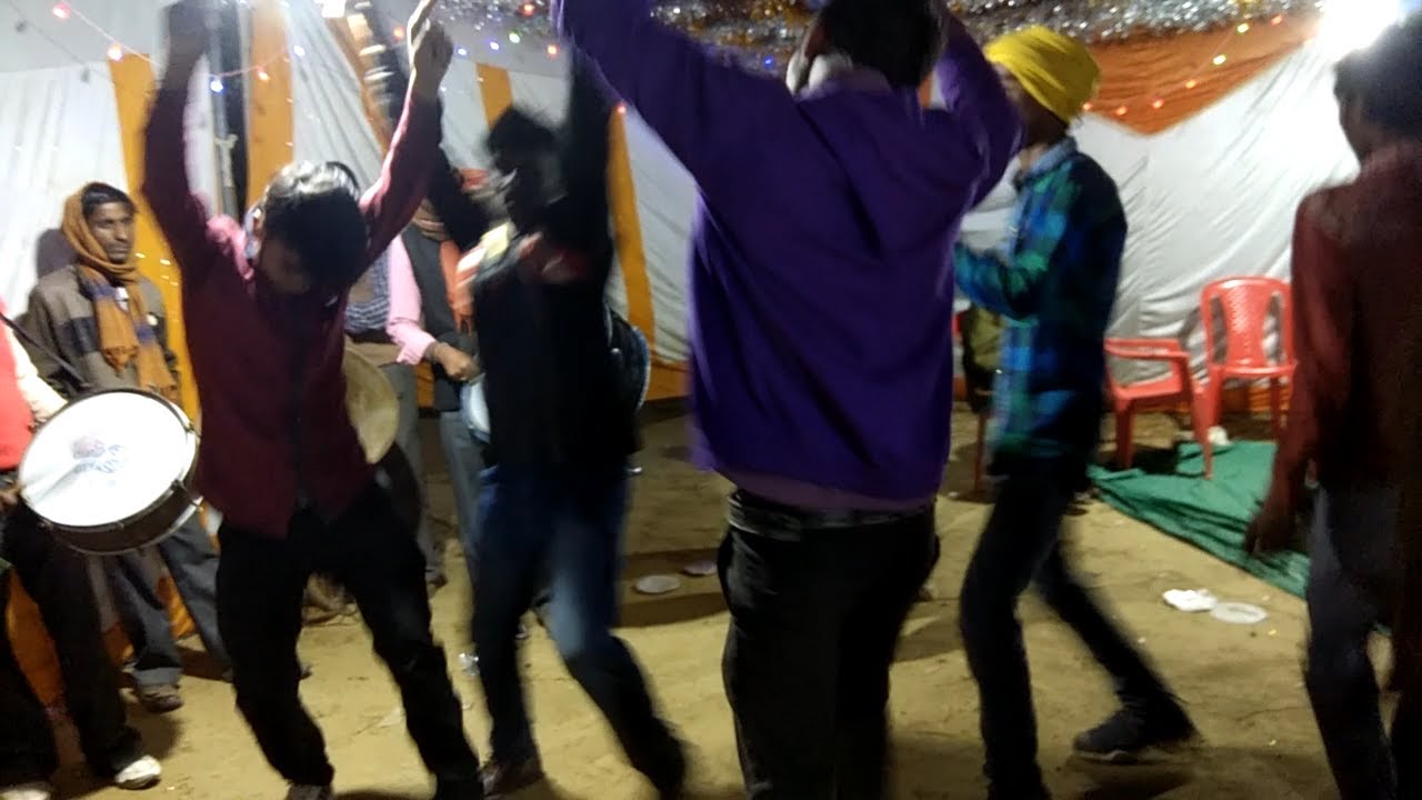 बाराती डांस (Barati dance) || Dehati dance Rewa || Wedding Dance - YouTube