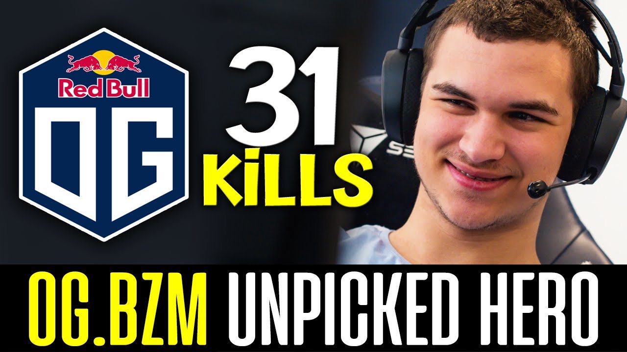 OG.bzm is a MONSTER on this HERO - 31 KILLS in 37 mins game DOTA 2 ...