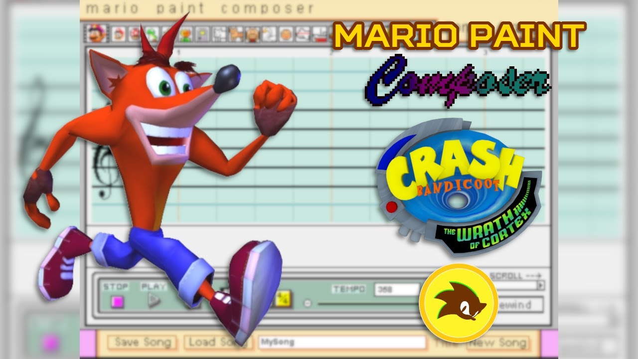 Mario Paint Composer - Crash Bandicoot: The Wrath of Cortex - Arctic ...