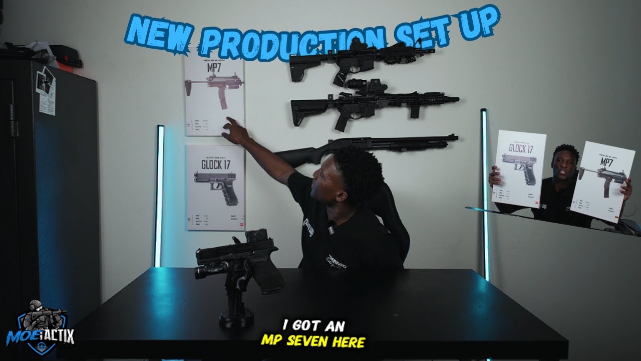 Building the Ultimate Gun Review Setup: Rifle Wall & Pro Lighting - YouTube