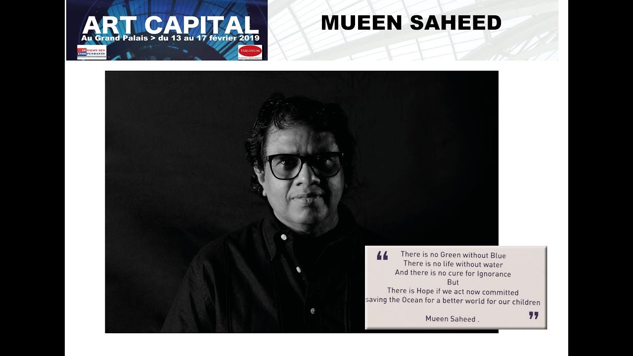 The Art of amazing. Mueen Saheed ar Art Capital 2019 - YouTube