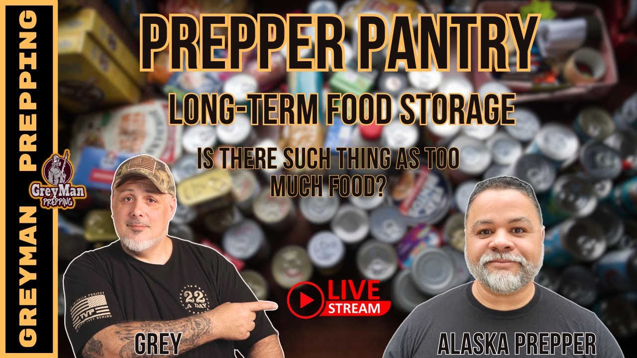 Alaska Prepper Long Term Food Storage - YouTube