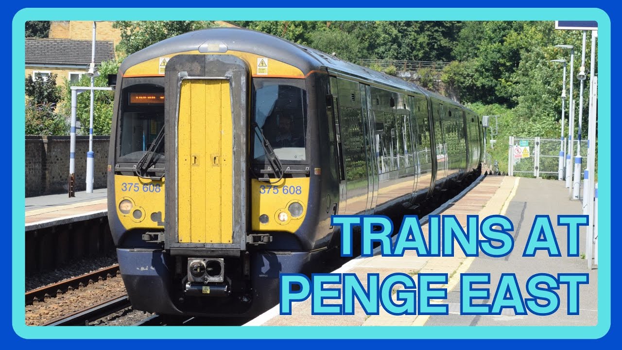 TRAINS at PENGE EAST - 19/07/2024 - YouTube