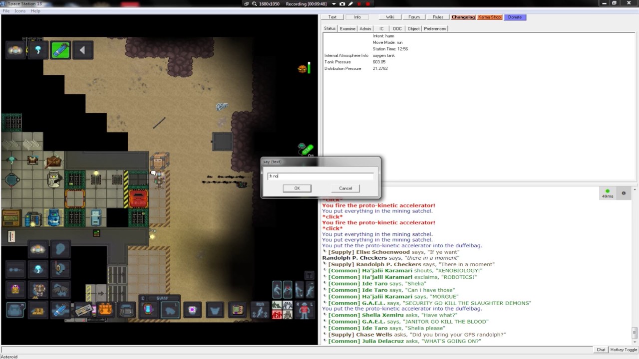 Space Station 13: Just mining my own business on paradise - YouTube