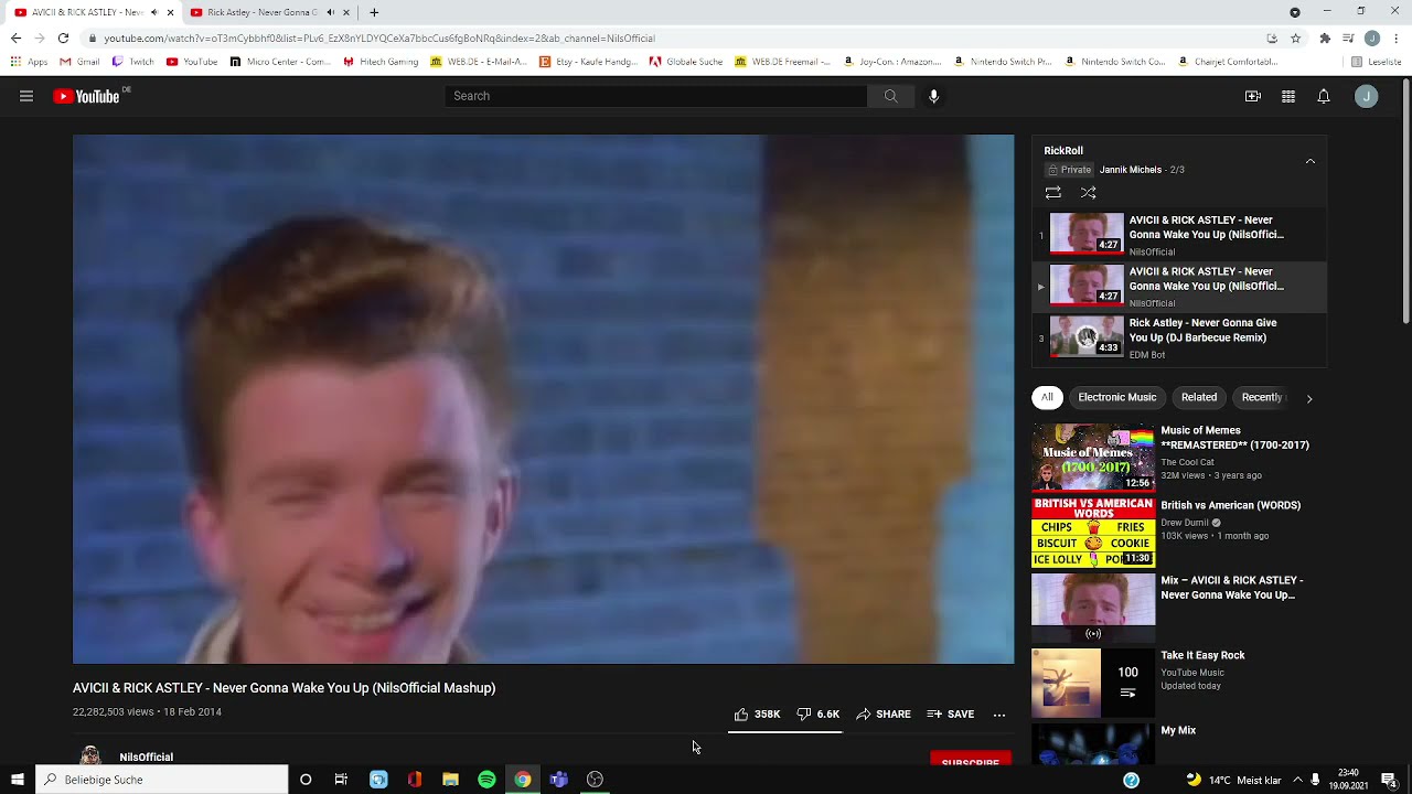 Rick Roll Remix - YouTube