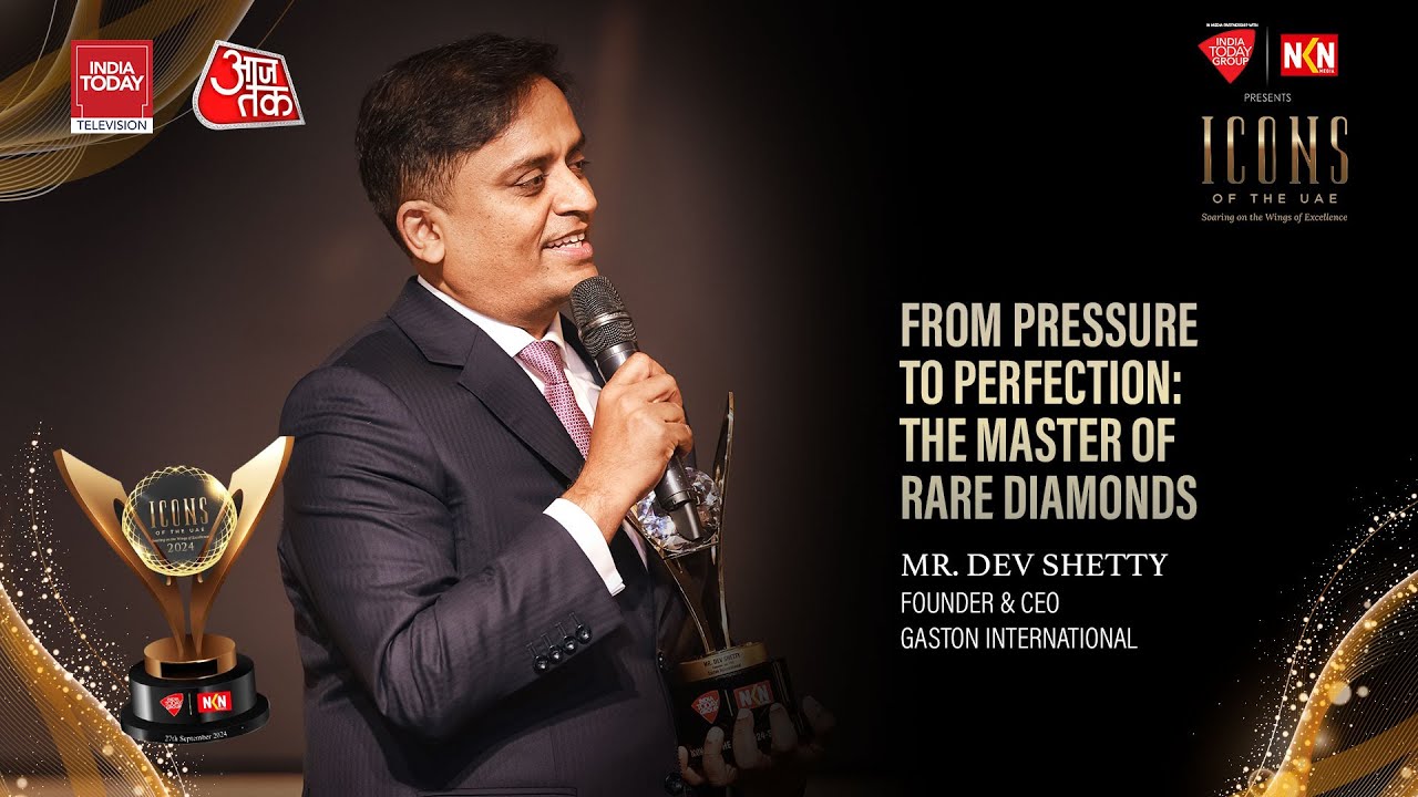 Mr. Dev Shetty | Icons of the UAE Awards 2024 | NKN Media | India Today ...