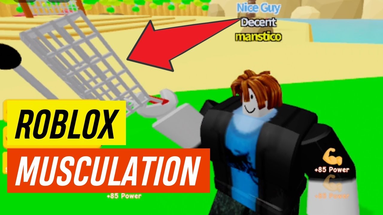 ROBLOX LIFTING SIMULATOR | partie commentée - YouTube