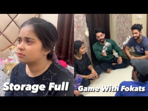 Storage Full || Game With Fokats || Haifa Khan || Haifa’s Vlog ...