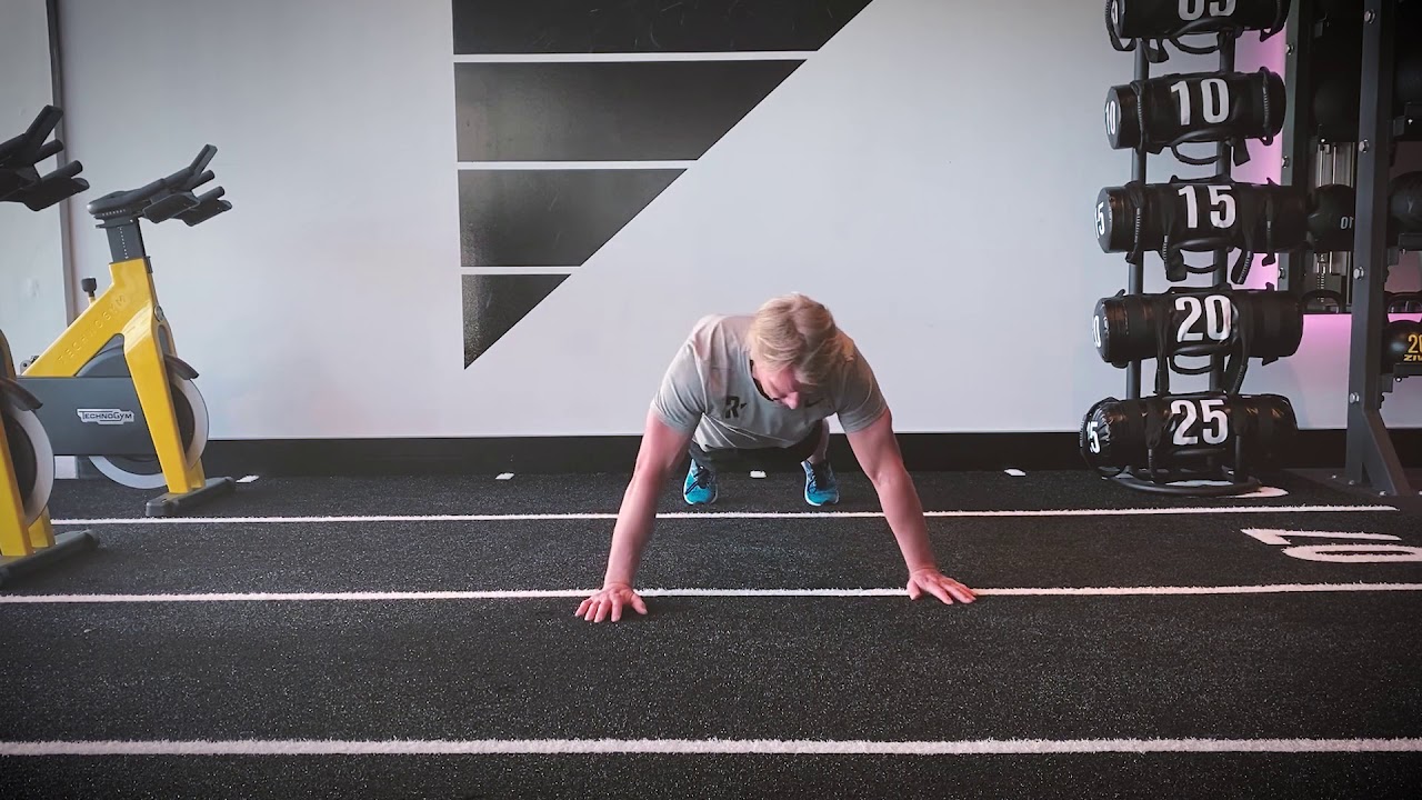 Lateral push up - YouTube