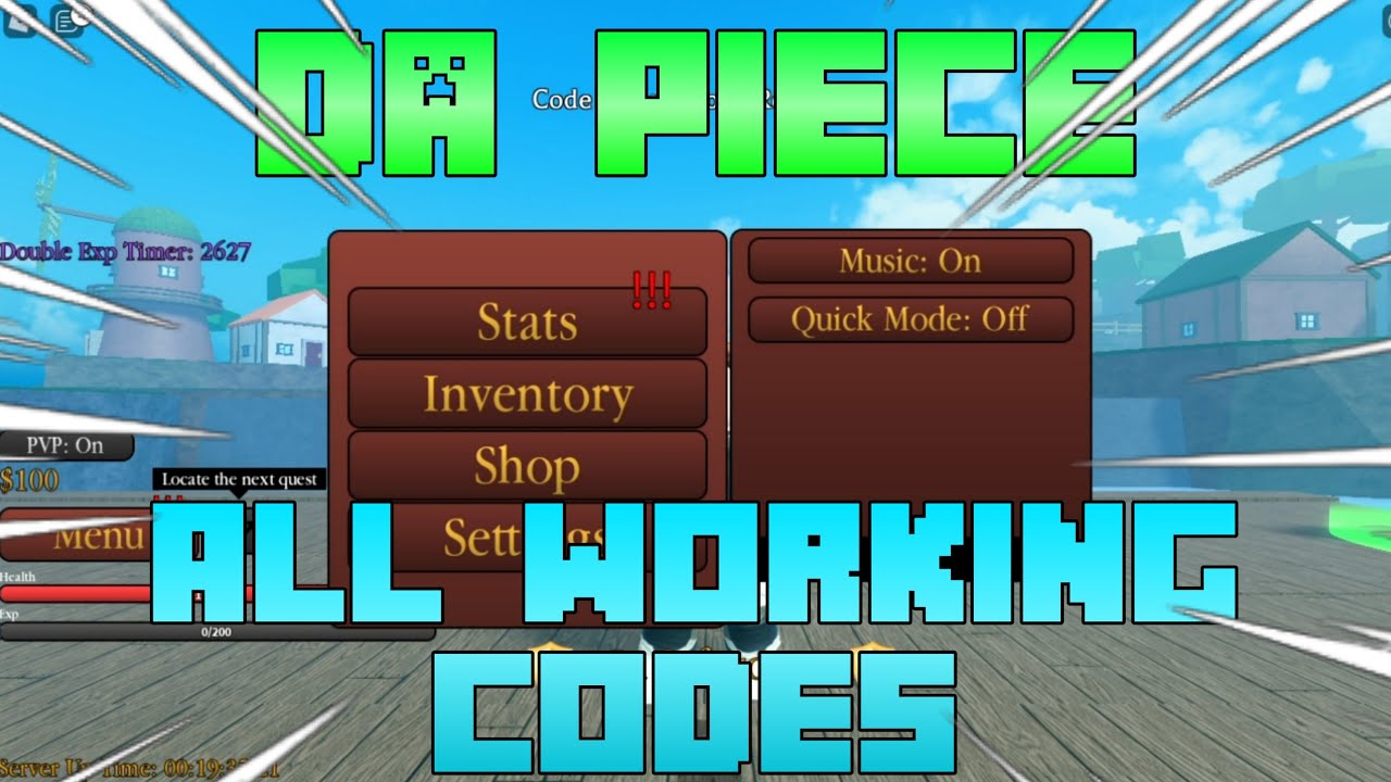[Da Piece] ALL NEW WORKING CODES - YouTube
