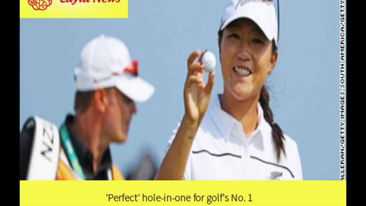 'Perfect' hole-in-one for golf's No. 1 | By : CNN - YouTube