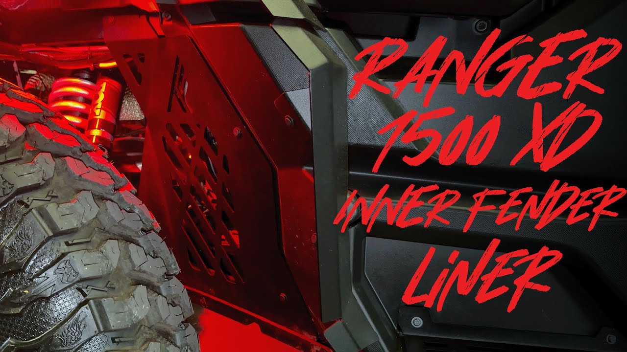 Polaris Ranger XD 1500 Inner Fender Liners | Thumper Fab - YouTube