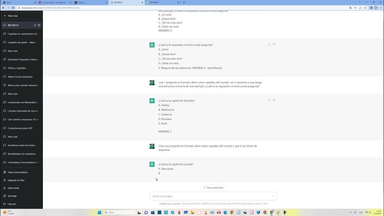 Cuestionarios Moodle en formato aiken utilizando la inteligencia artificial - YouTube