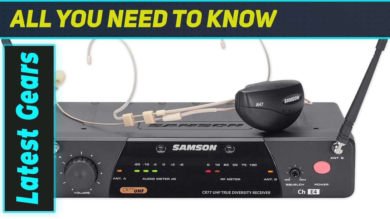 Samson Airline 77 AH7: Unmatched Wireless Freedom for Presenters - YouTube