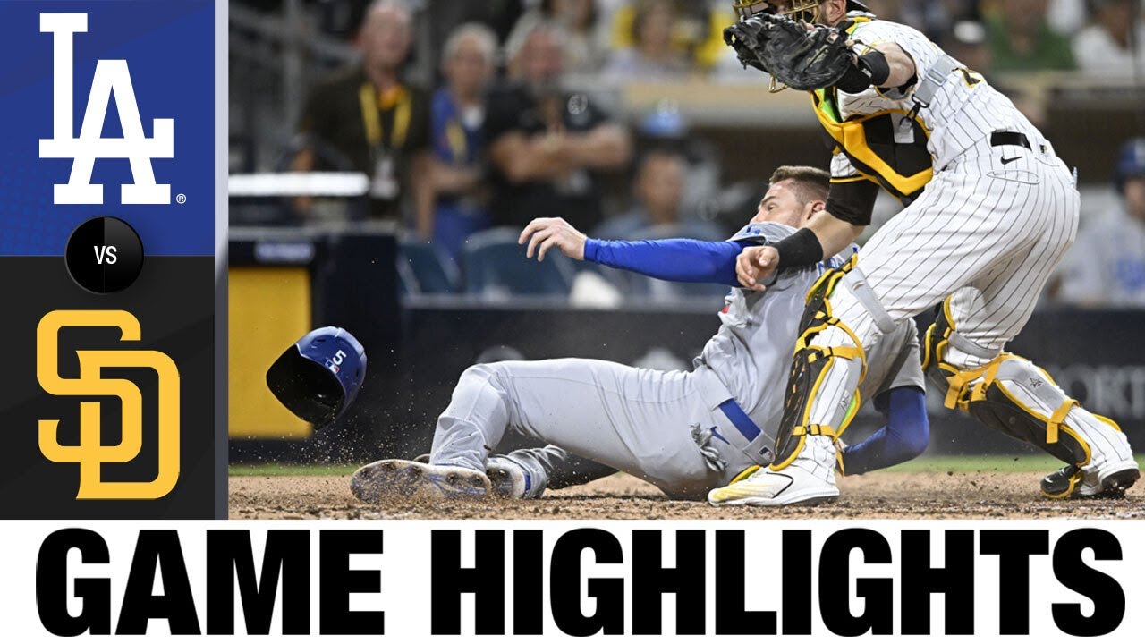 Dodgers vs. Padres Game Highlights (9/10/22) | MLB Highlights - YouTube