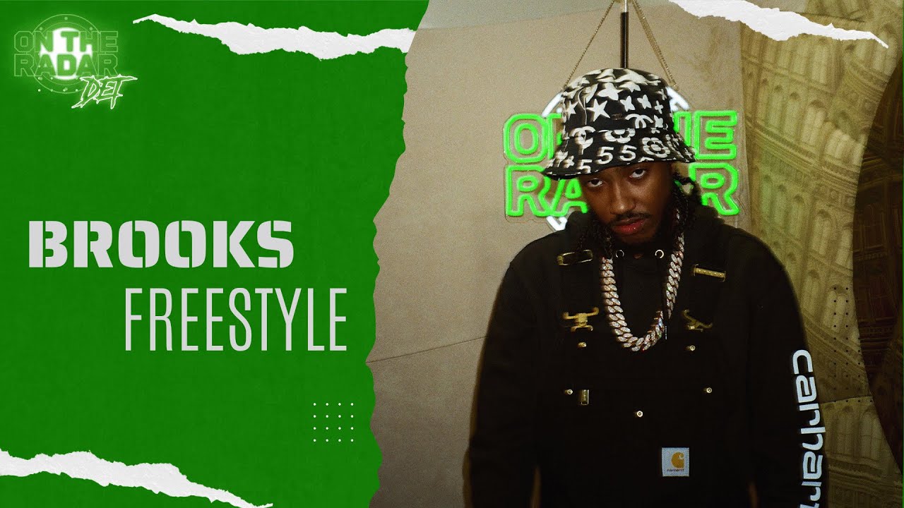 The Brooks "On The Radar" Freestyle (DETROIT EDITION) - YouTube