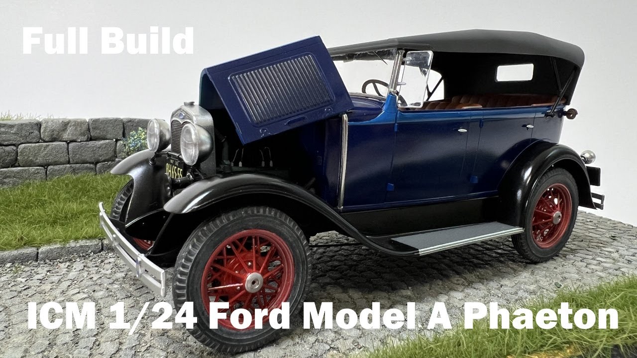 ICM 1/24 Ford Model A Phaeton - YouTube