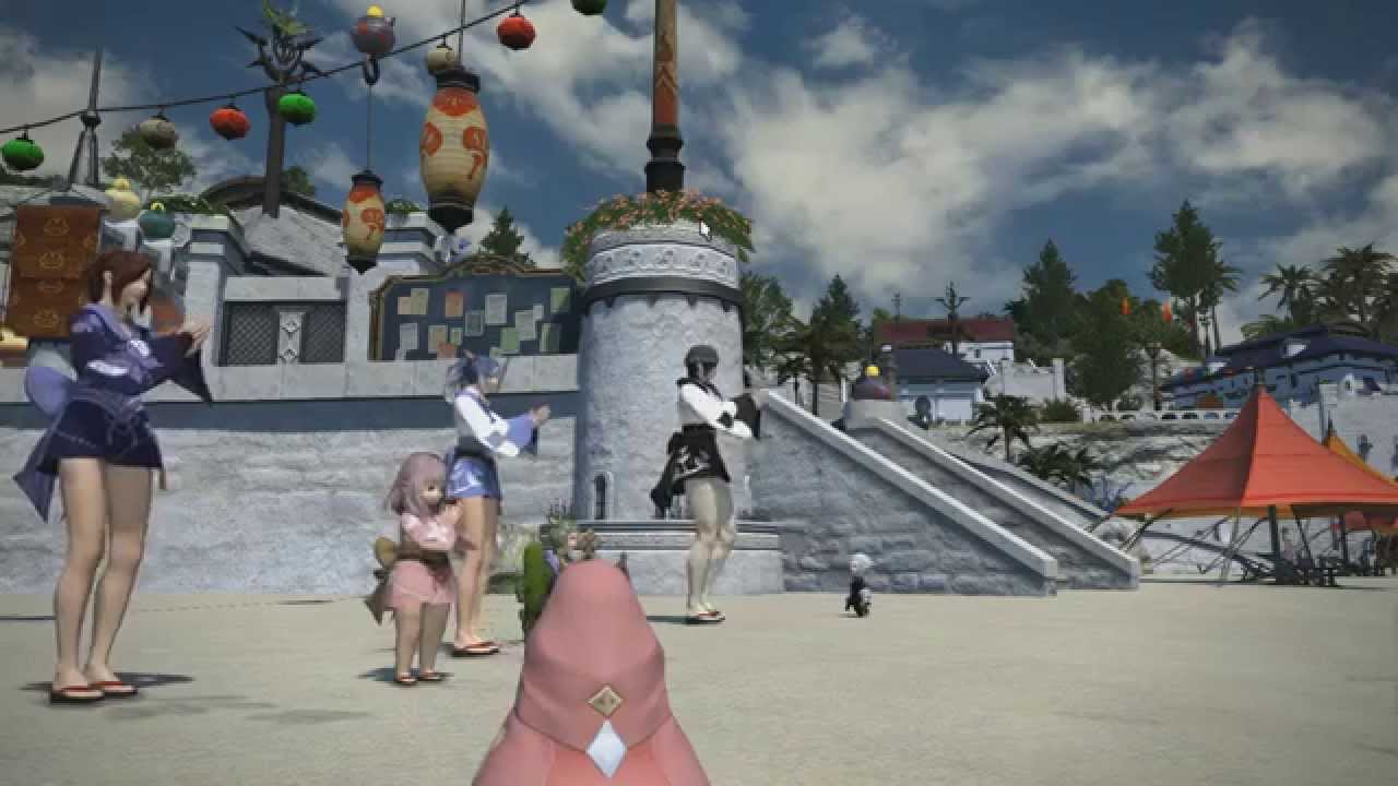 FFXIV TERRA Beach Party Highlights - YouTube